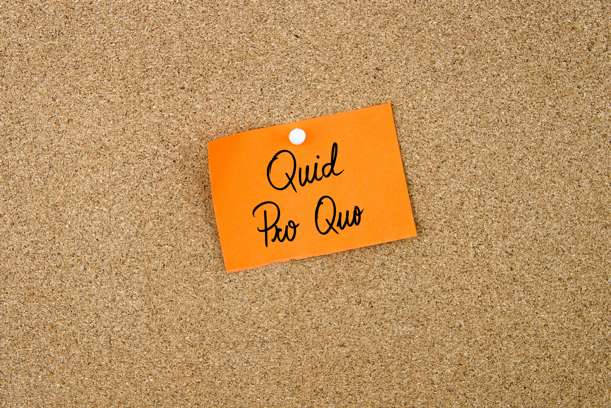 Quid Pro Quo: Is The ALIGNED Term of The Day